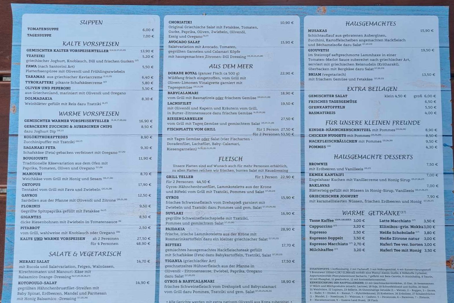 Meraki Menu | MerakiGK